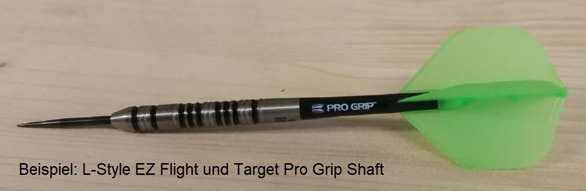 L-Style Champagne EZ Easy Flight mit Caps Shape L3 Flights | EZ-Shape