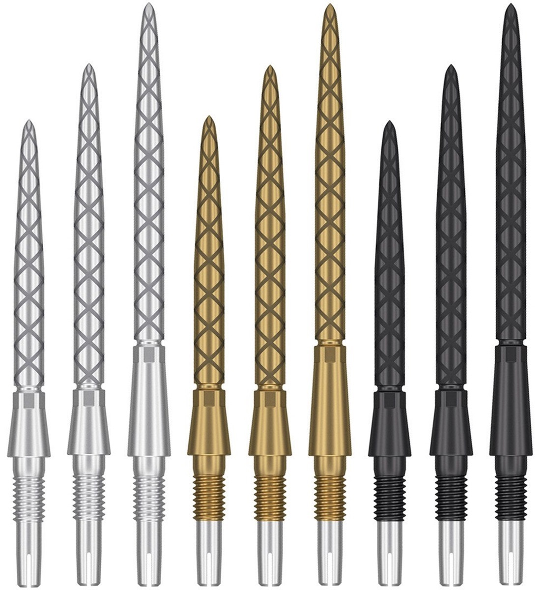 Target Swiss Storm Diamond Point 2024 26/30/35 mm Gold/Schwarz/Silber ...