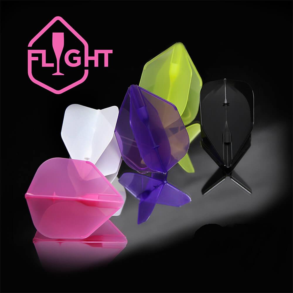 L-Style Champagne EZ Easy Flight mit Caps Shape L3 Flights | EZ-Shape