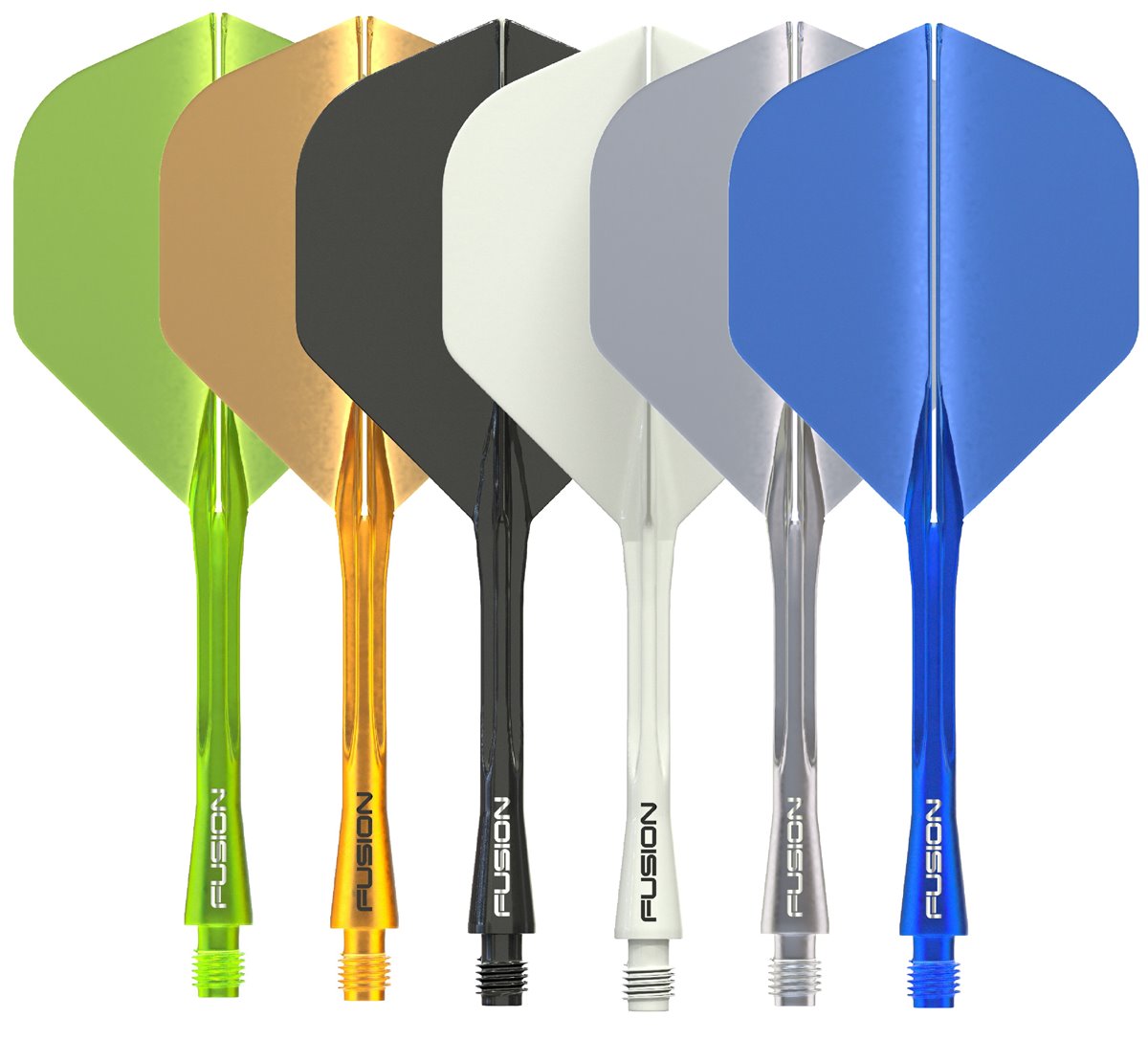 Winmau Fusion Integrated Flight & Shaft System Standard Shafts | Gelb ...