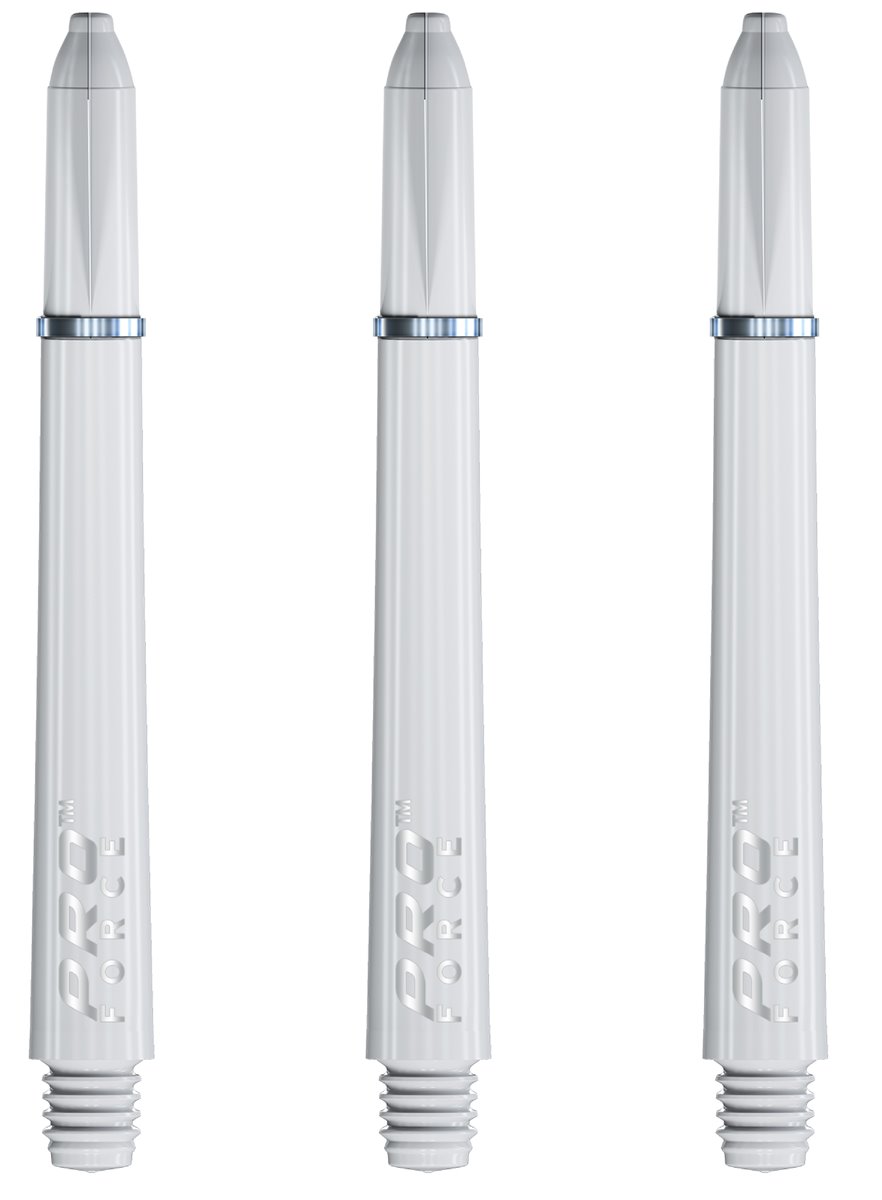 Winmau Pro-Force Dart Shafts Shafts | Weiß | 35 mm | W7011-102