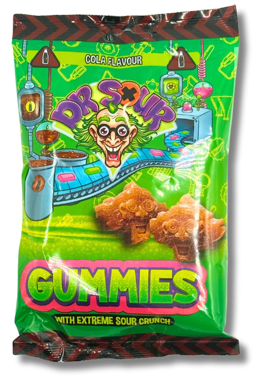 Dr. Sour Cola With Extreme Sour Crunch Cola Flavour 200g 1,50€/100g ...