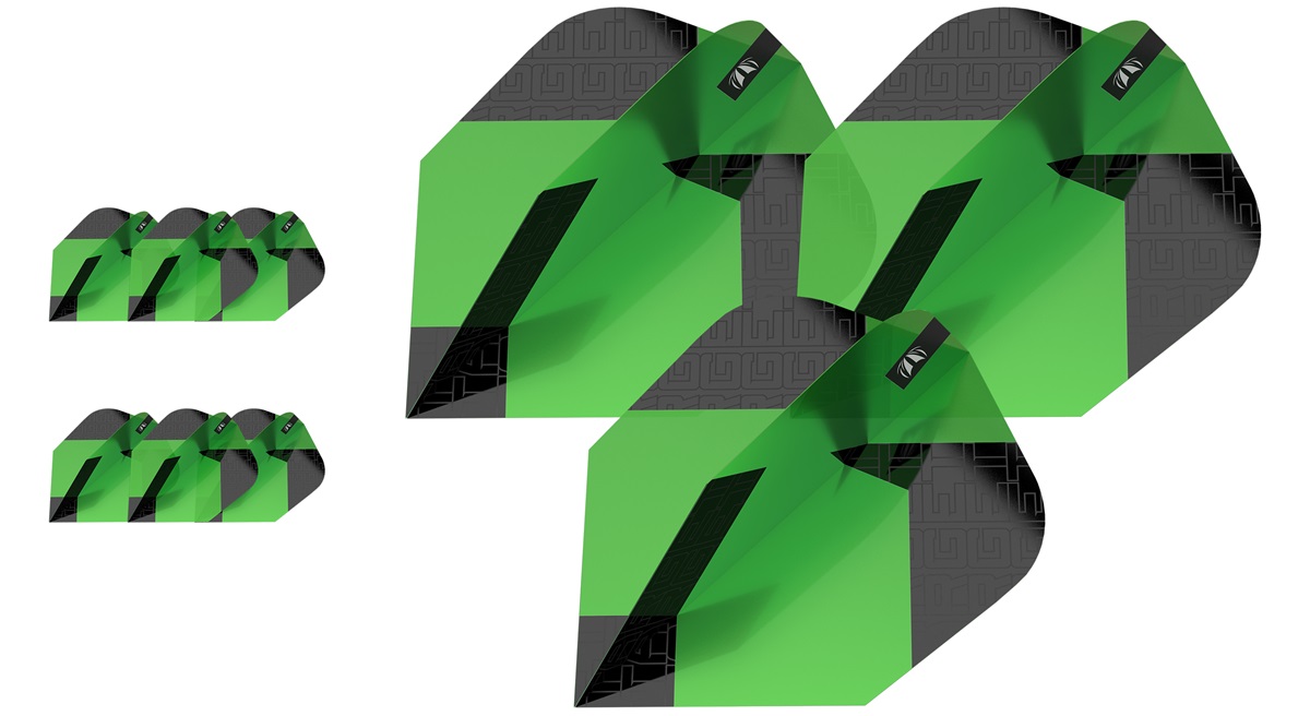 Target 3 Set TAG Flights NO2 2024 Flights | Schwarz/Grün | TA337740