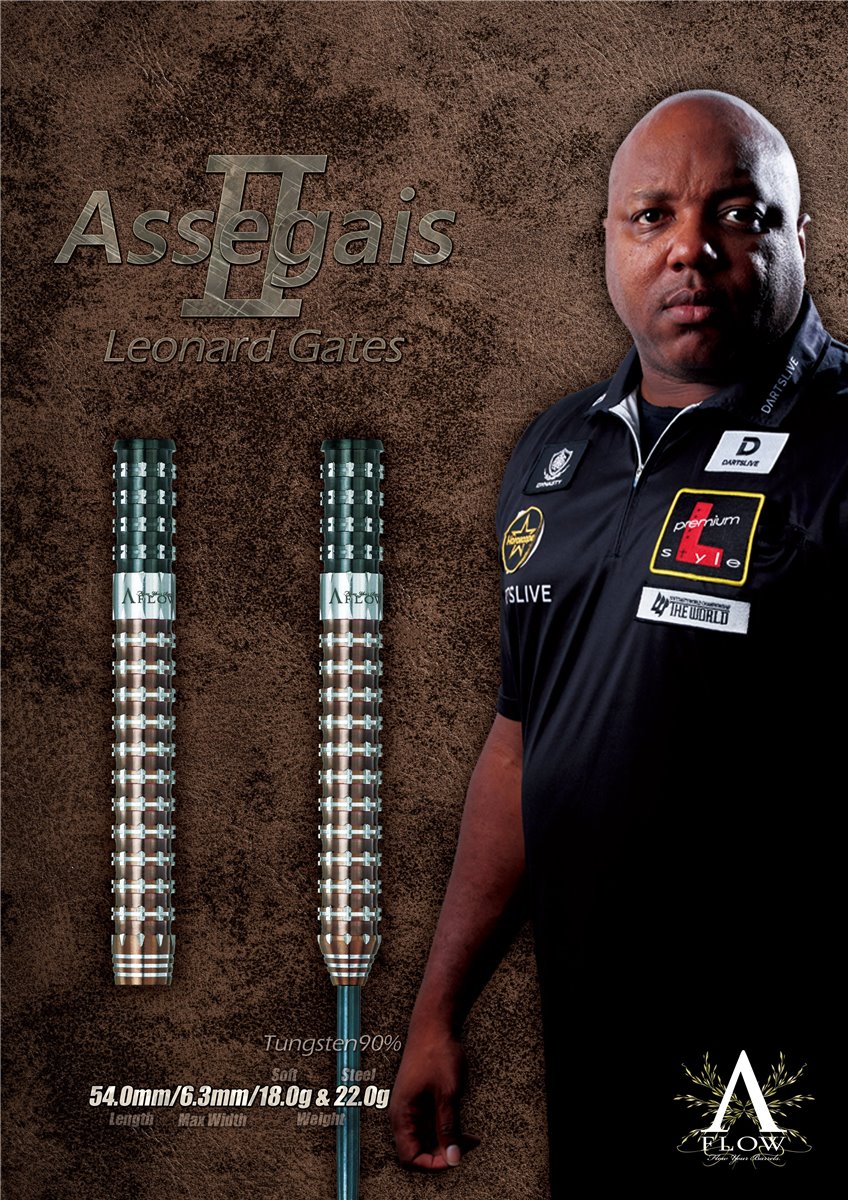 Dynasty Black Line CT Assegais 2 Leonard Gates Steeldarts 22 Gramm ...