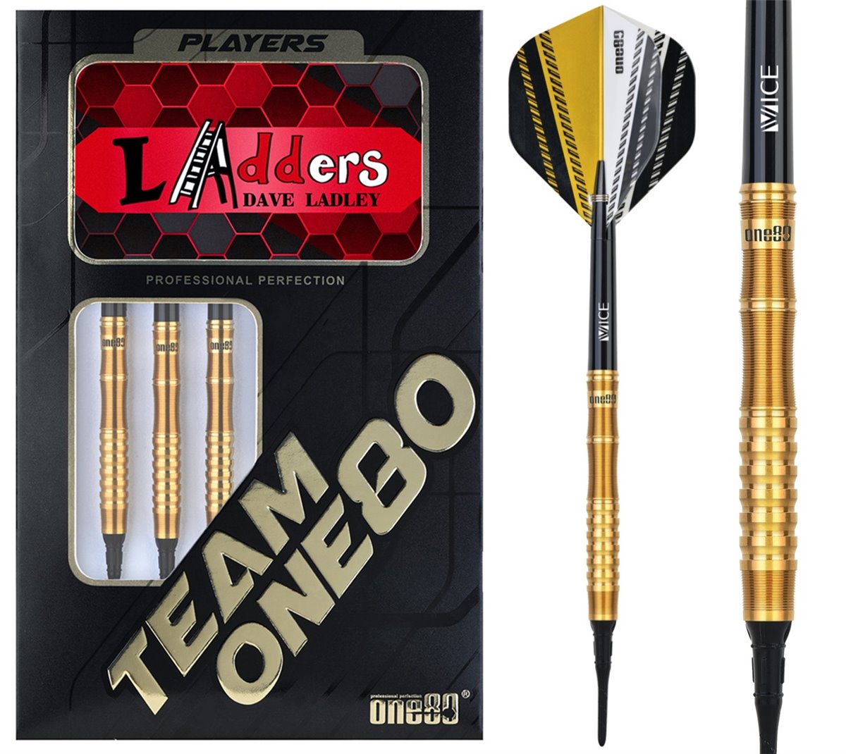 ONE80 Dave Ladley Softdart 20 Gramm Softdarts | ON9448