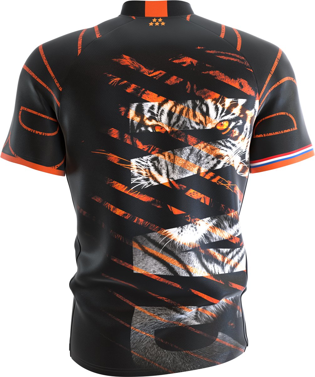 Target Collarless Shirt RVB Raymond van Barneveld 2022 Dart Shirt S-4XL ...
