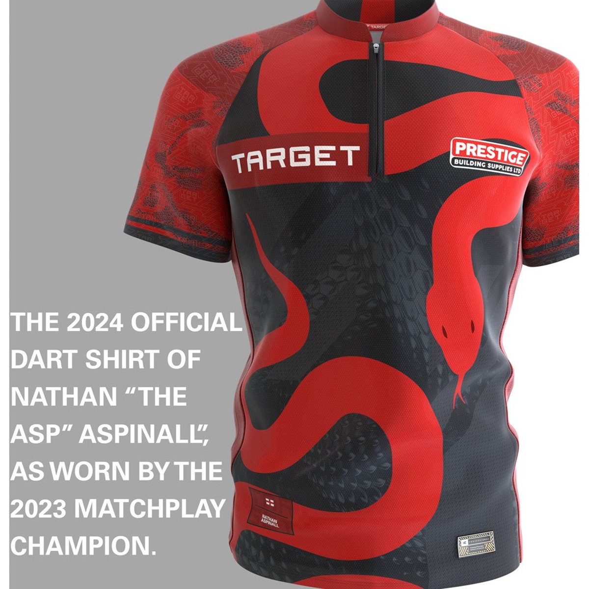 Target Coolplay Collarless Nathan Aspinall 2024 Dartshirt | XXXXL ...