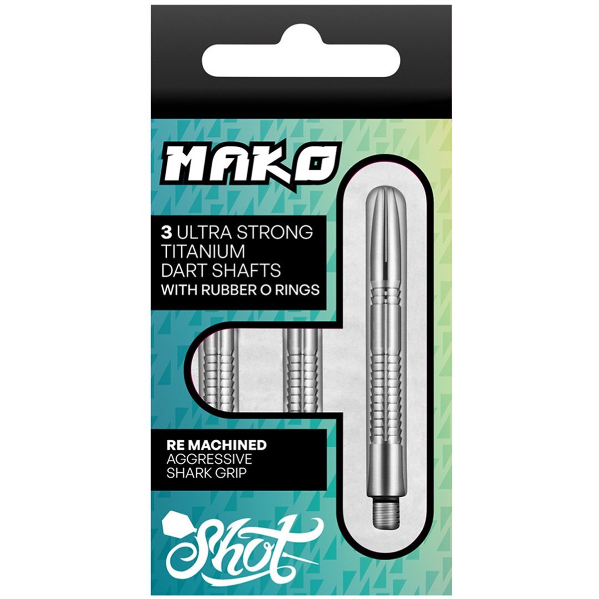 Shot Mako Titanium Shafts Shark Grip Shafts | Medium | SH-SM4103/M