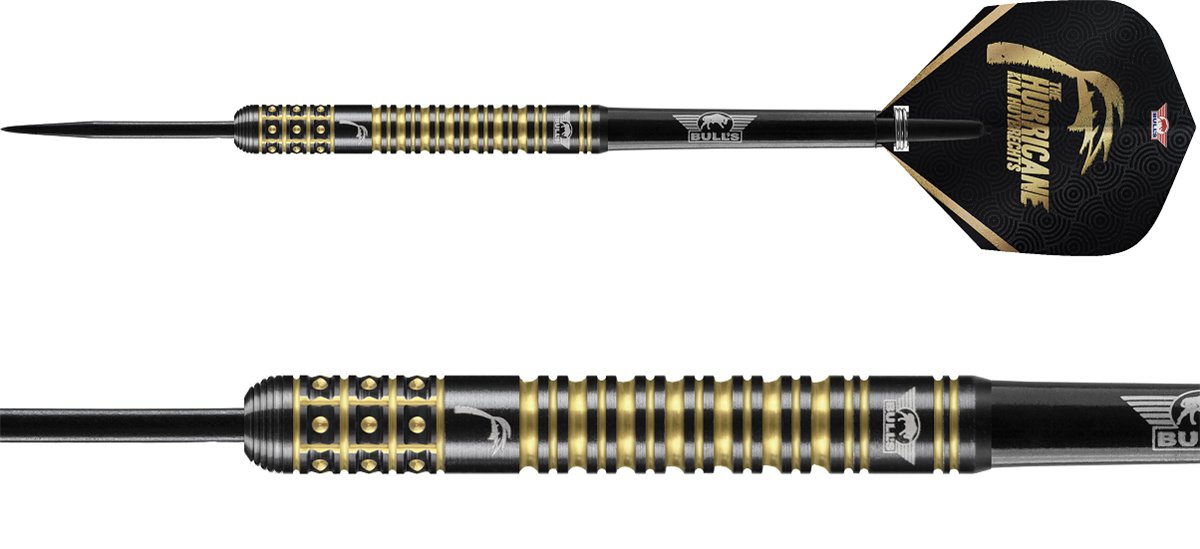 Bull's Kim Huybrechts 90% Black E2 23 Gramm Steeldarts Steeldarts | BU ...