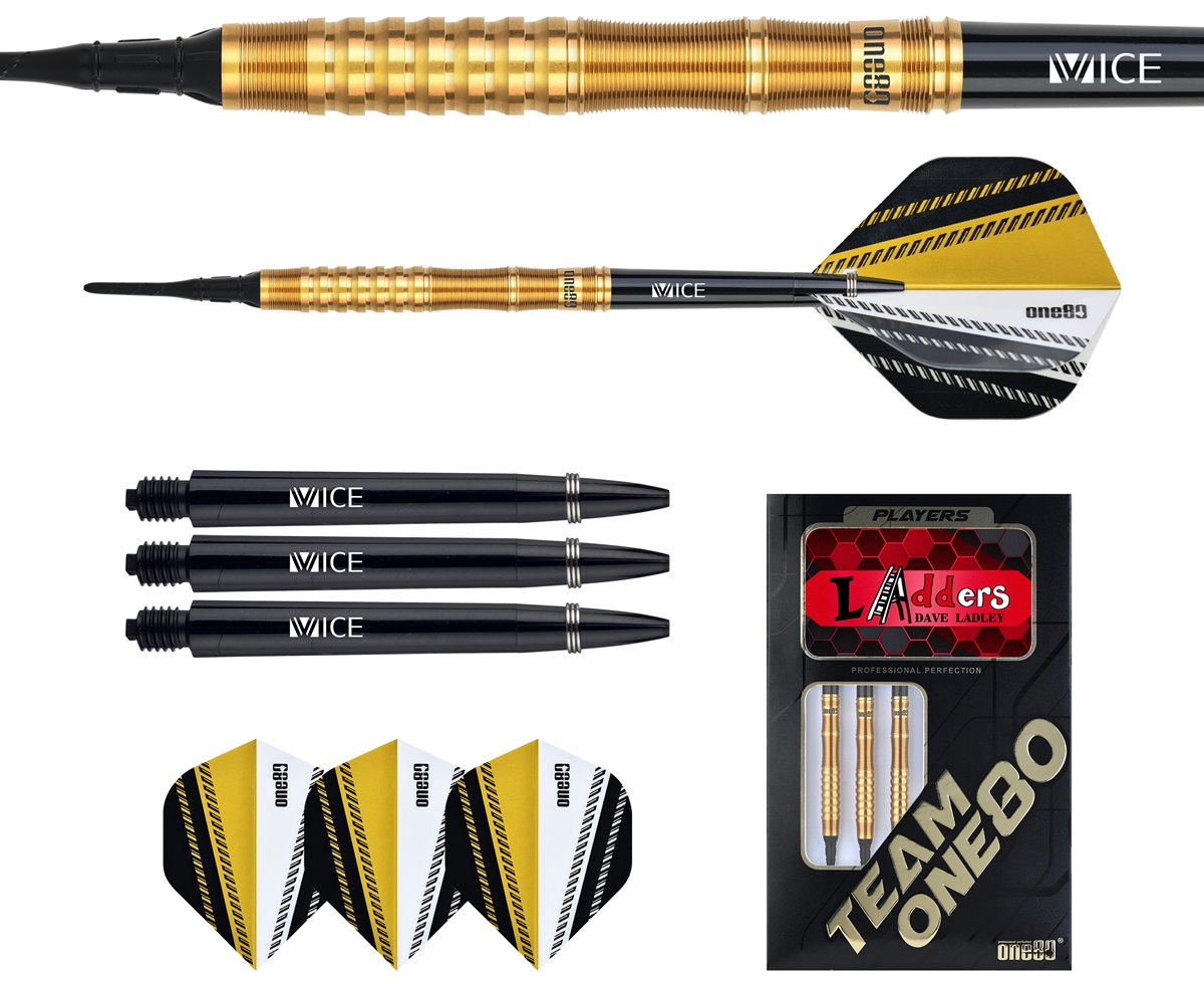 ONE80 Dave Ladley Softdart 20 Gramm Softdarts | ON9448